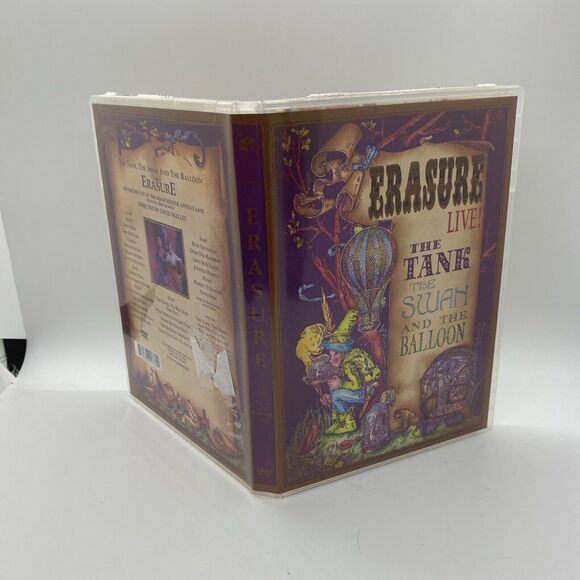 Media | Erasure Live The Tank The Swan And The Balloon 2 Dvds W ...
